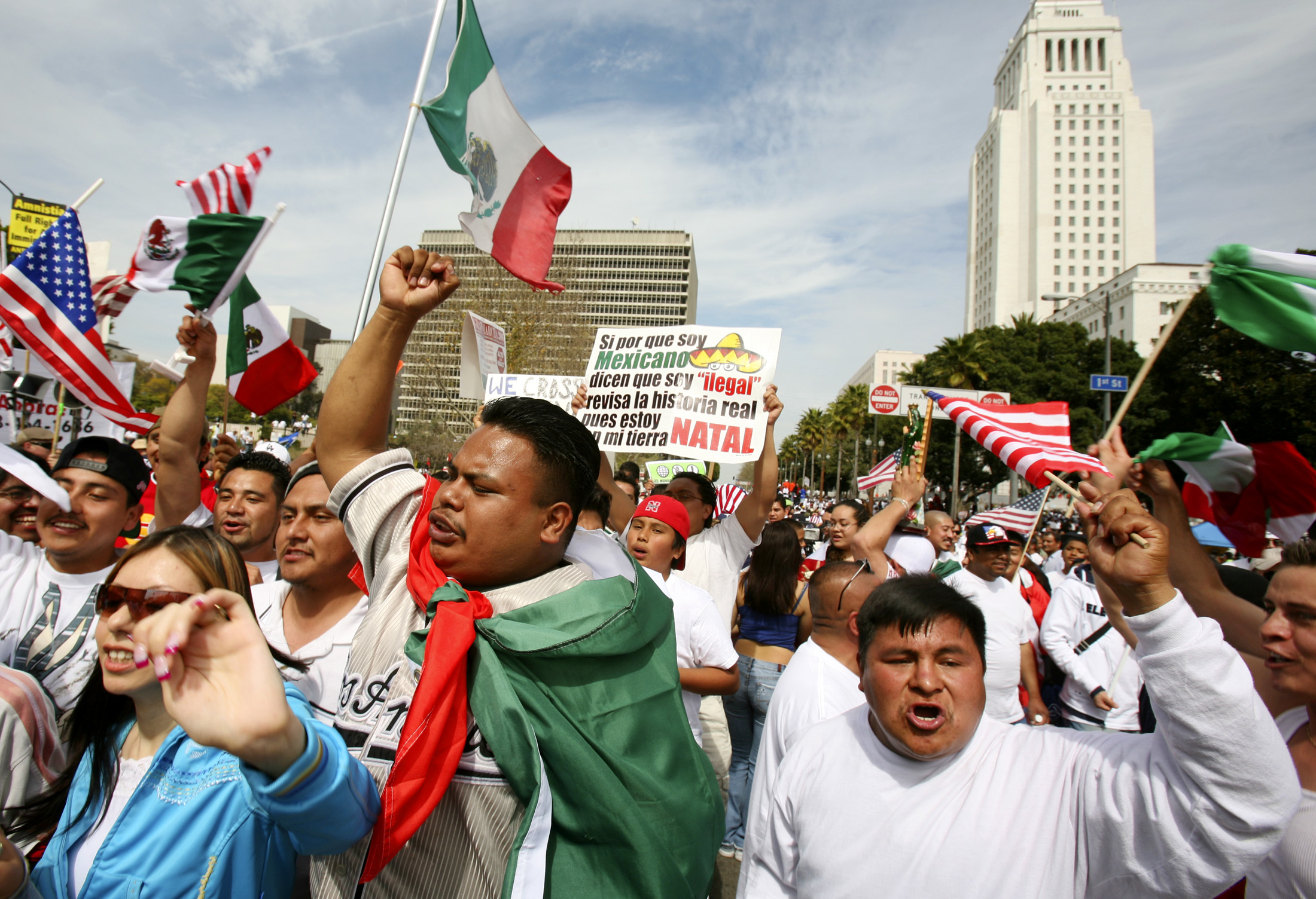 Hundreds of thousands marched for immigrant rights a decade ago. What's ...
