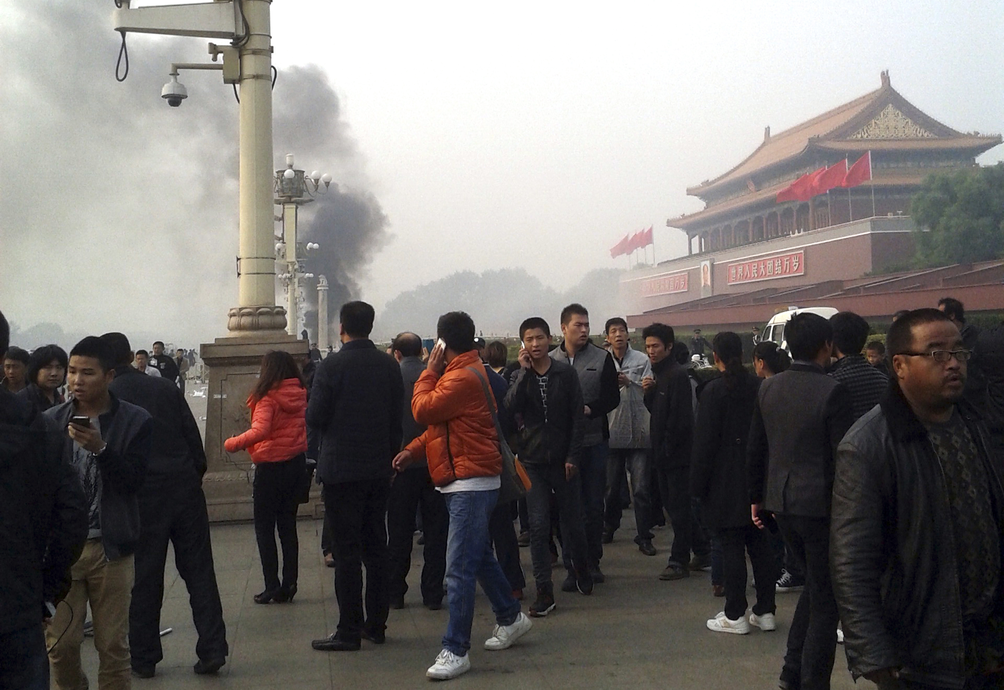 Chinese police say the deadly car crash in Tiananmen Square was a ...