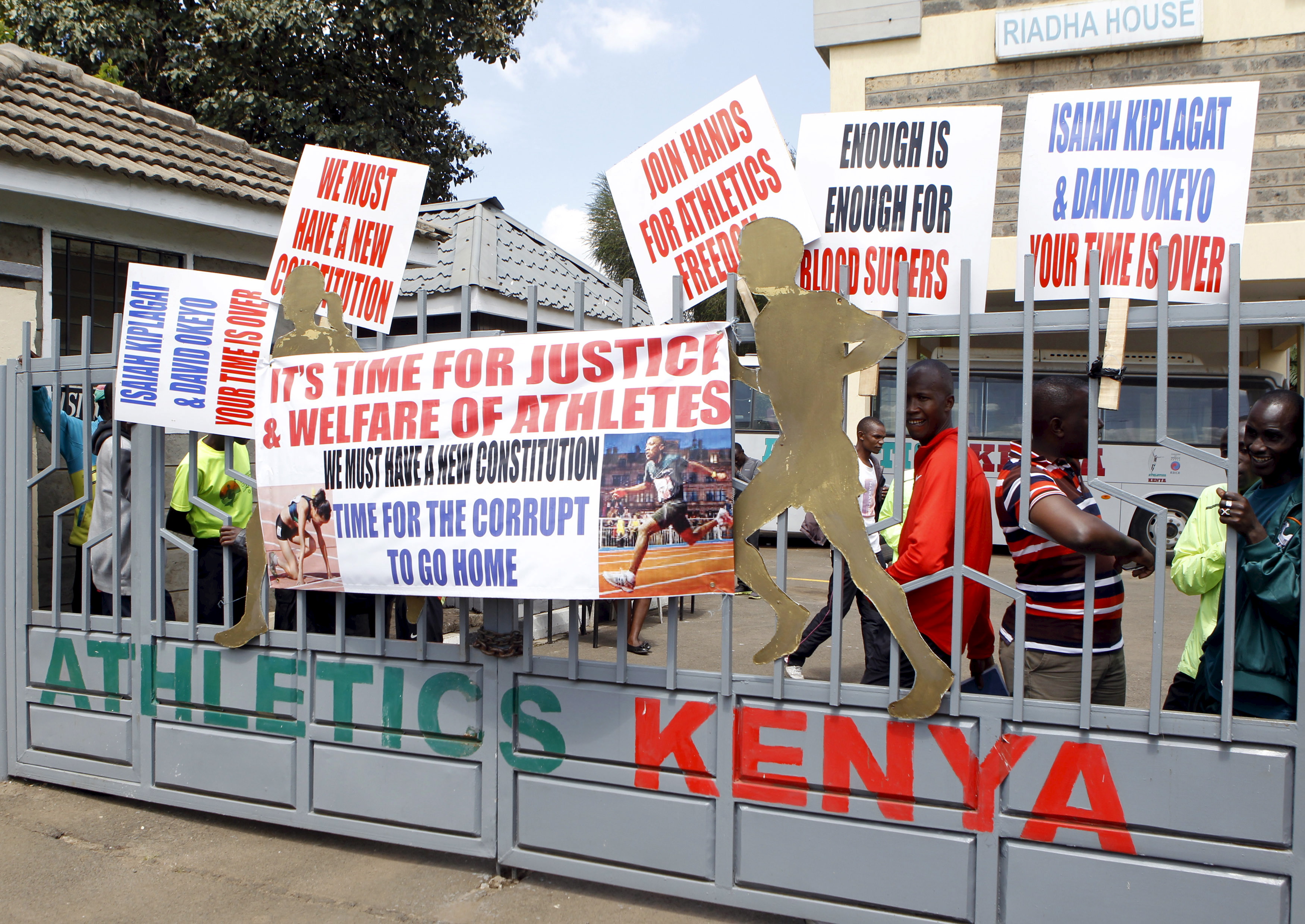 Just do it? For Nike in Kenya, it might be more like "Just Bribe it ...