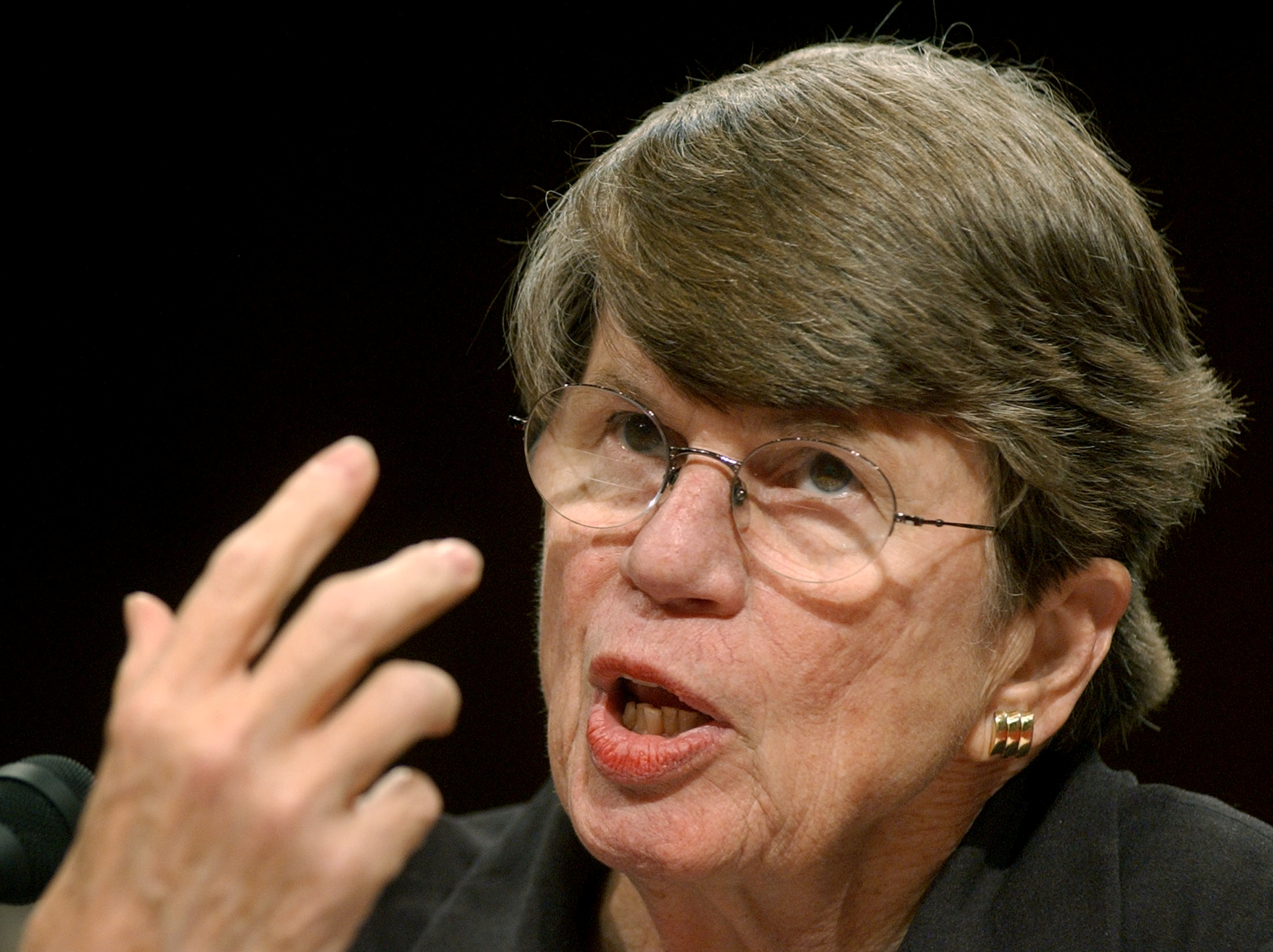 Janet Reno, the first woman to serve as the United States' top law ...