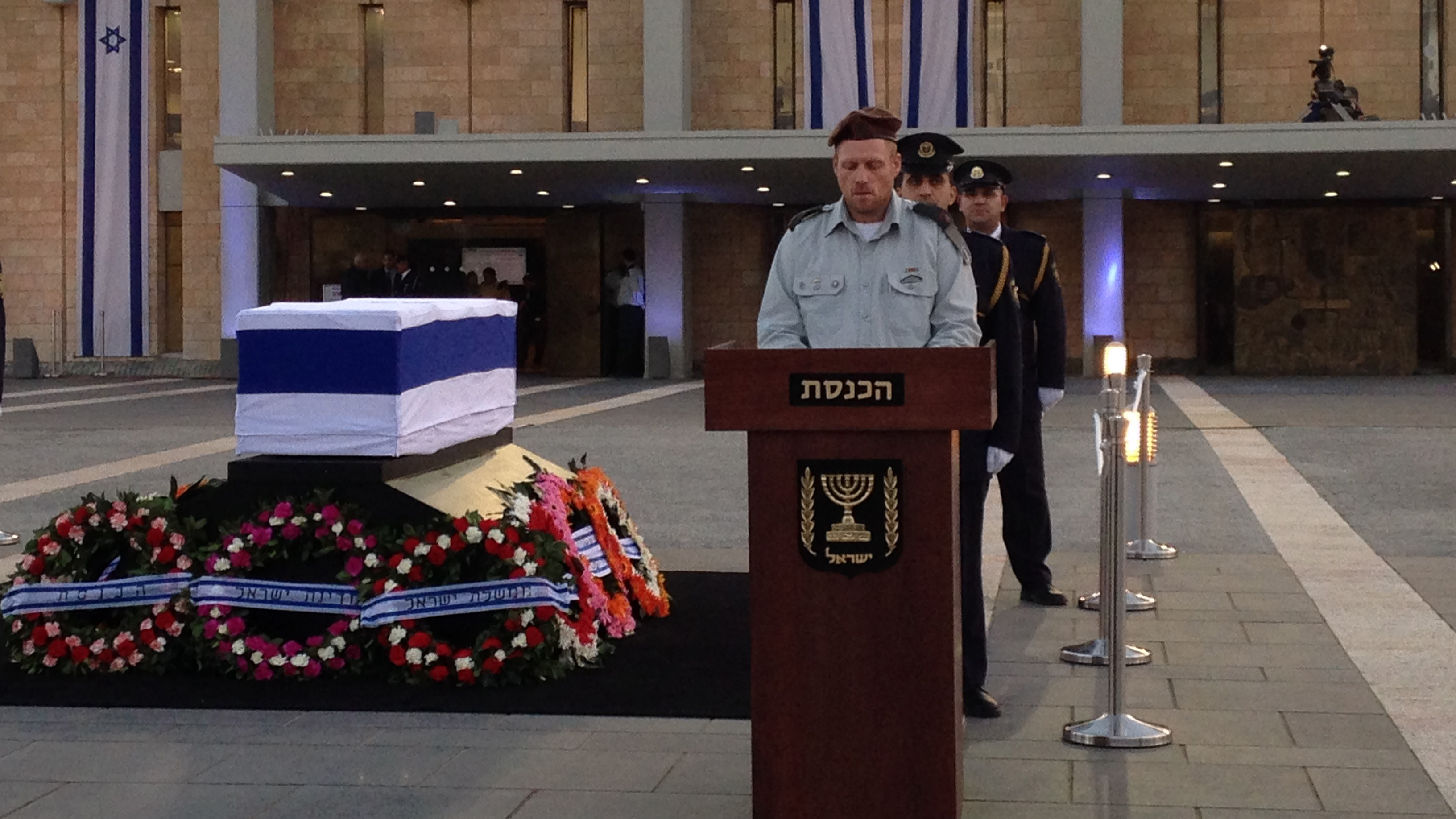 Where were all the mourners this weekend, as Ariel Sharon lay in state ...