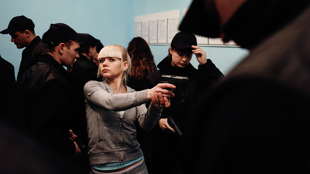 These are some of Ukraine's first women police officers. Thanks, in ...