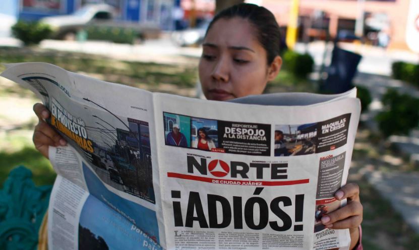 '¡Adios!' Mexican paper where slain reporter worked closes over lack of ...