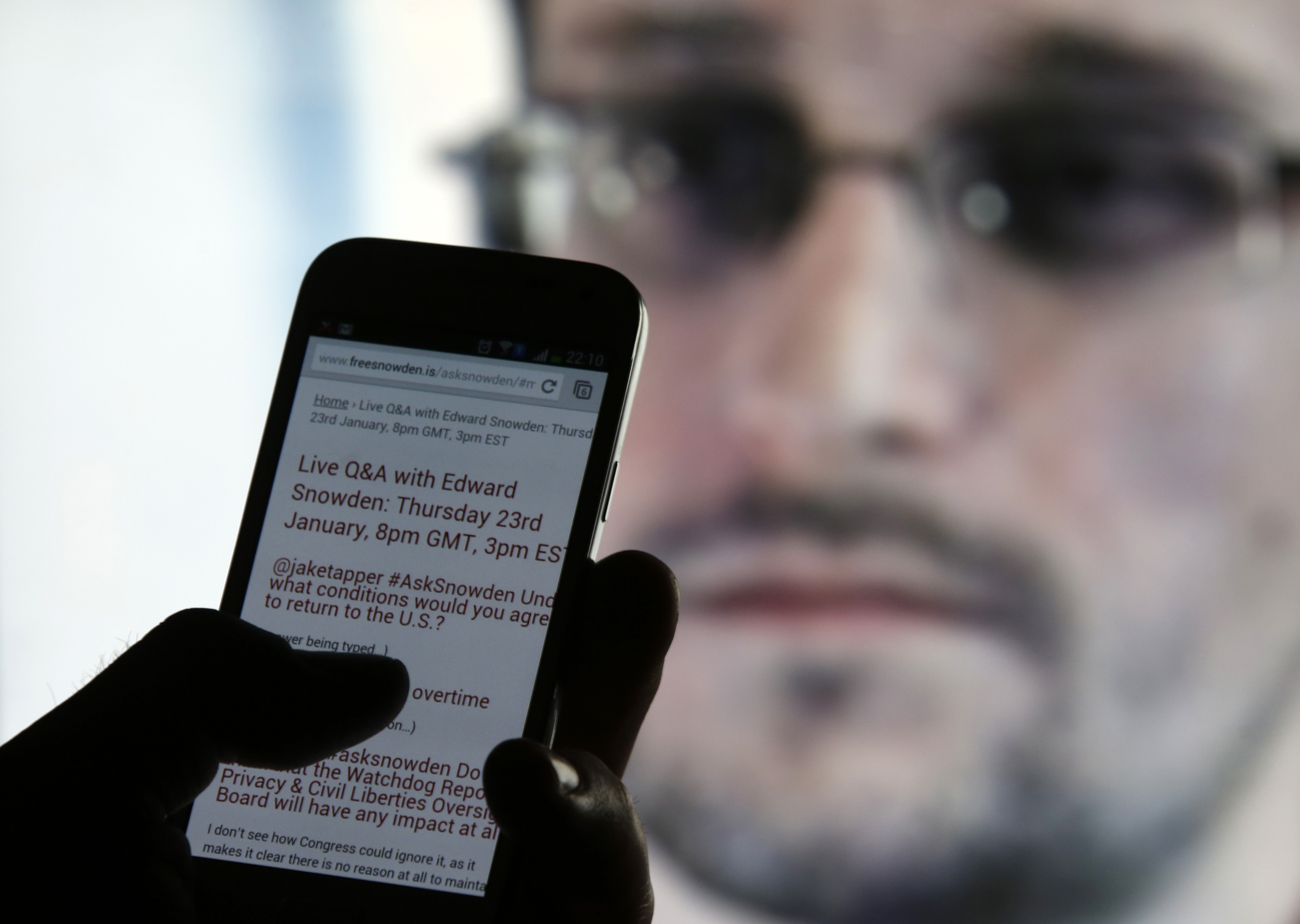 The story of Edward Snowden is so unbelievable, sometimes you forget it ...