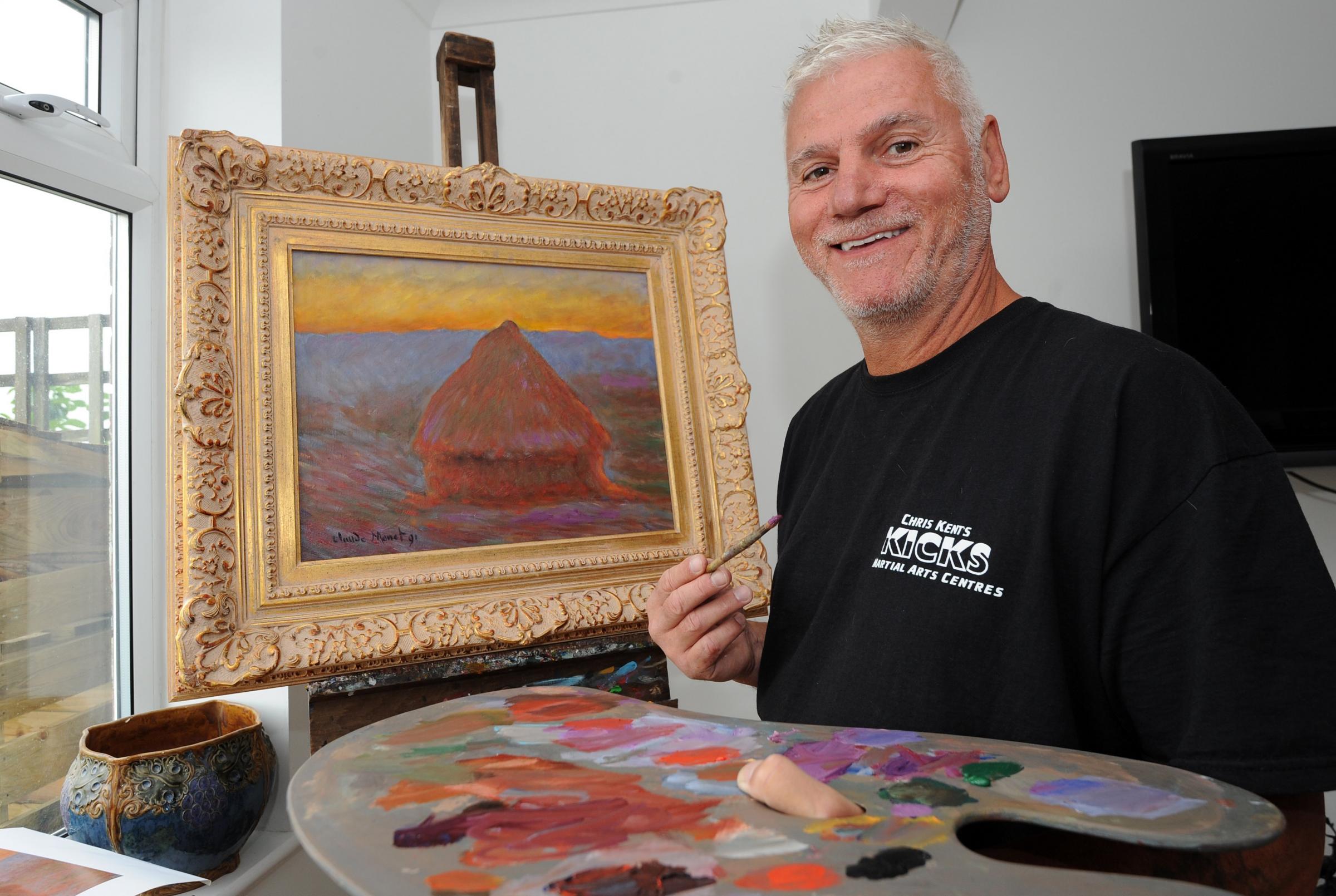 This convicted forger went from prison to having his own art exhibition ...