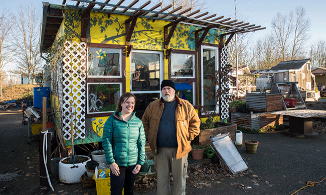 In a tiny house village, Portland's homeless find dignity - The World ...