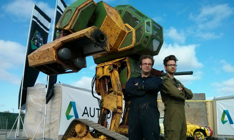 Real-Life Battle Mechs to Duke It Out - The World from PRX