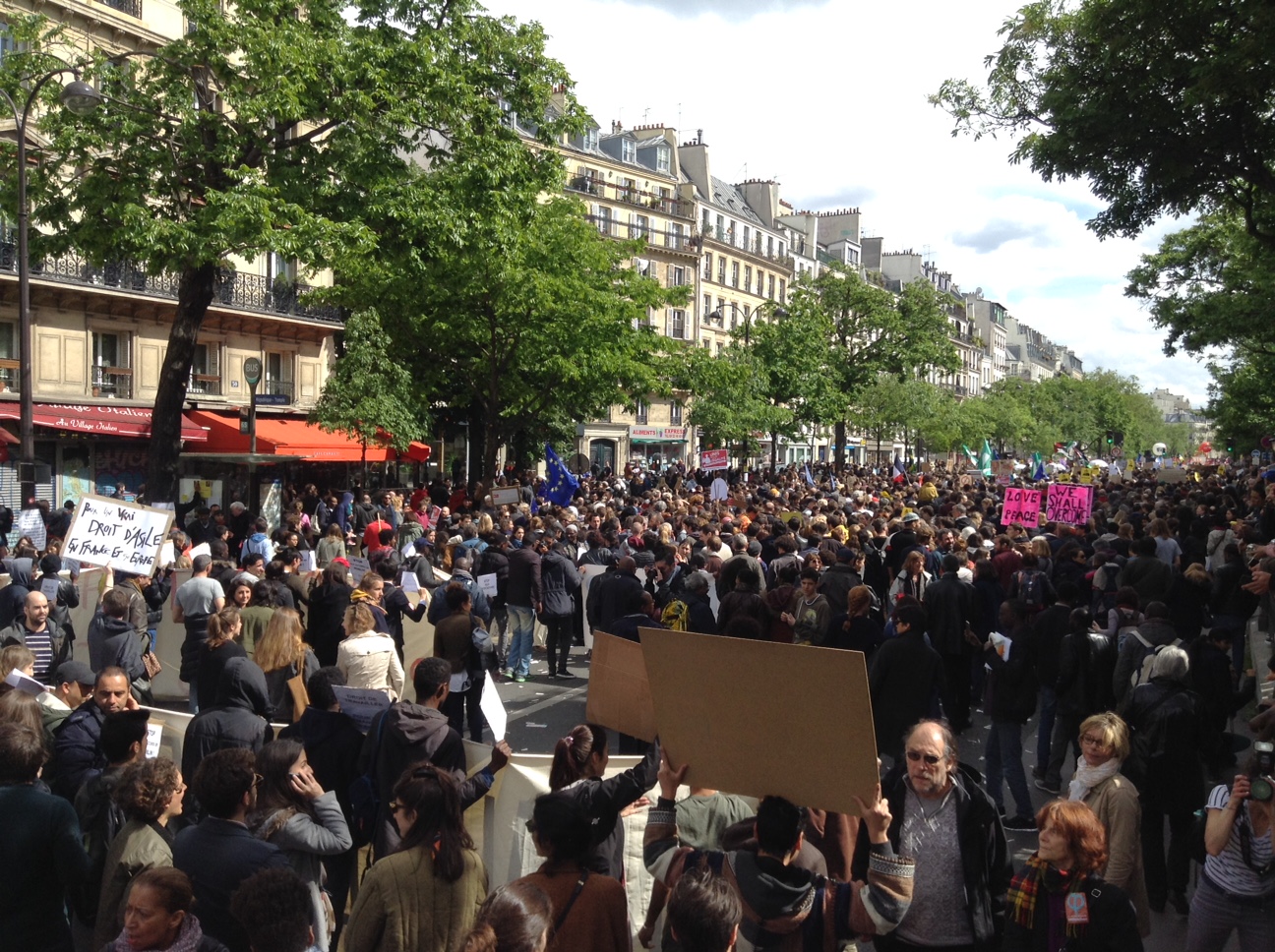 May Day holiday in Paris turns into a political battleground - The ...
