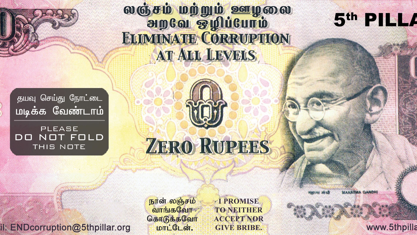 How a non-profit in India is fighting corruption with fake money - The ...