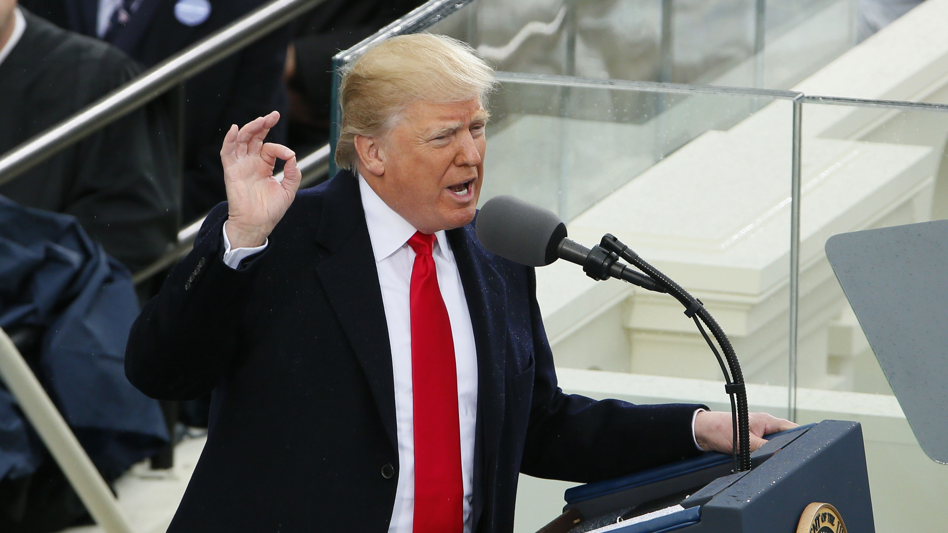 Trump just delivered the most 'America'-filled inaugural speech of all ...