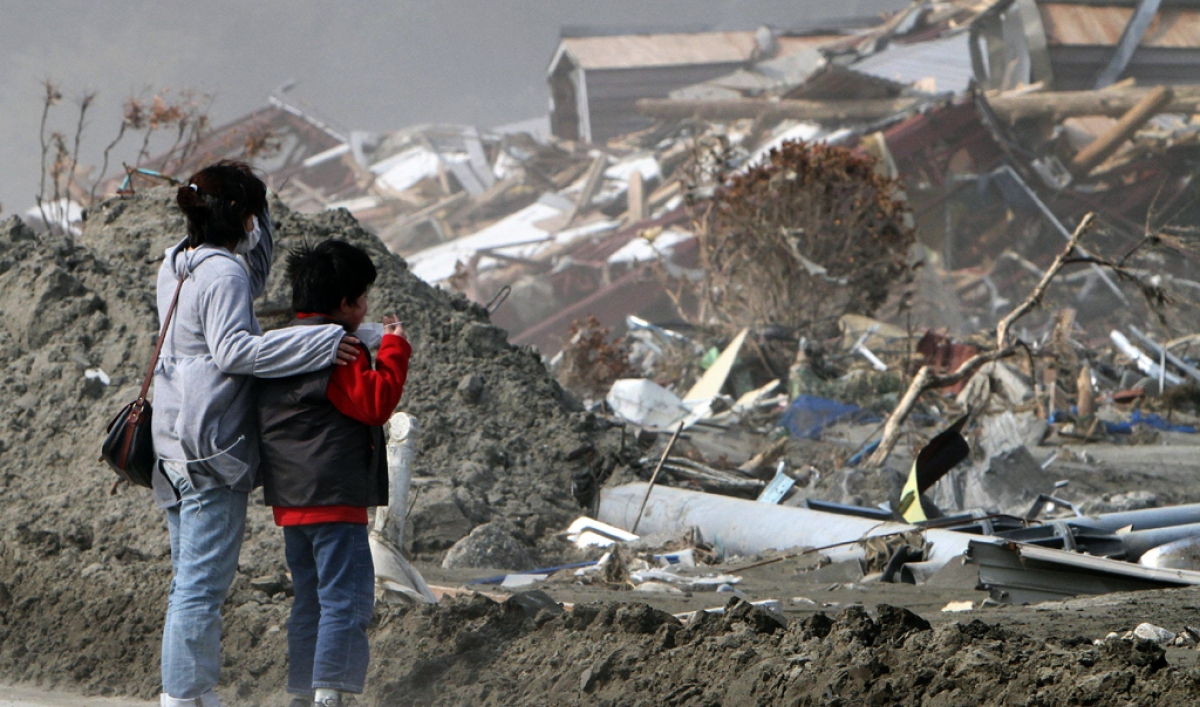 Video: After tsunami, mother and child | The World from PRX