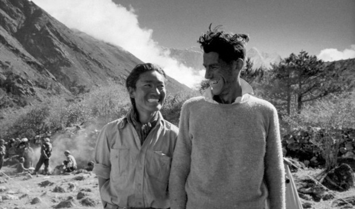 Remembering Sir Edmund Hillary and Sherpa Tenzing Norgay's Climb Up to ...