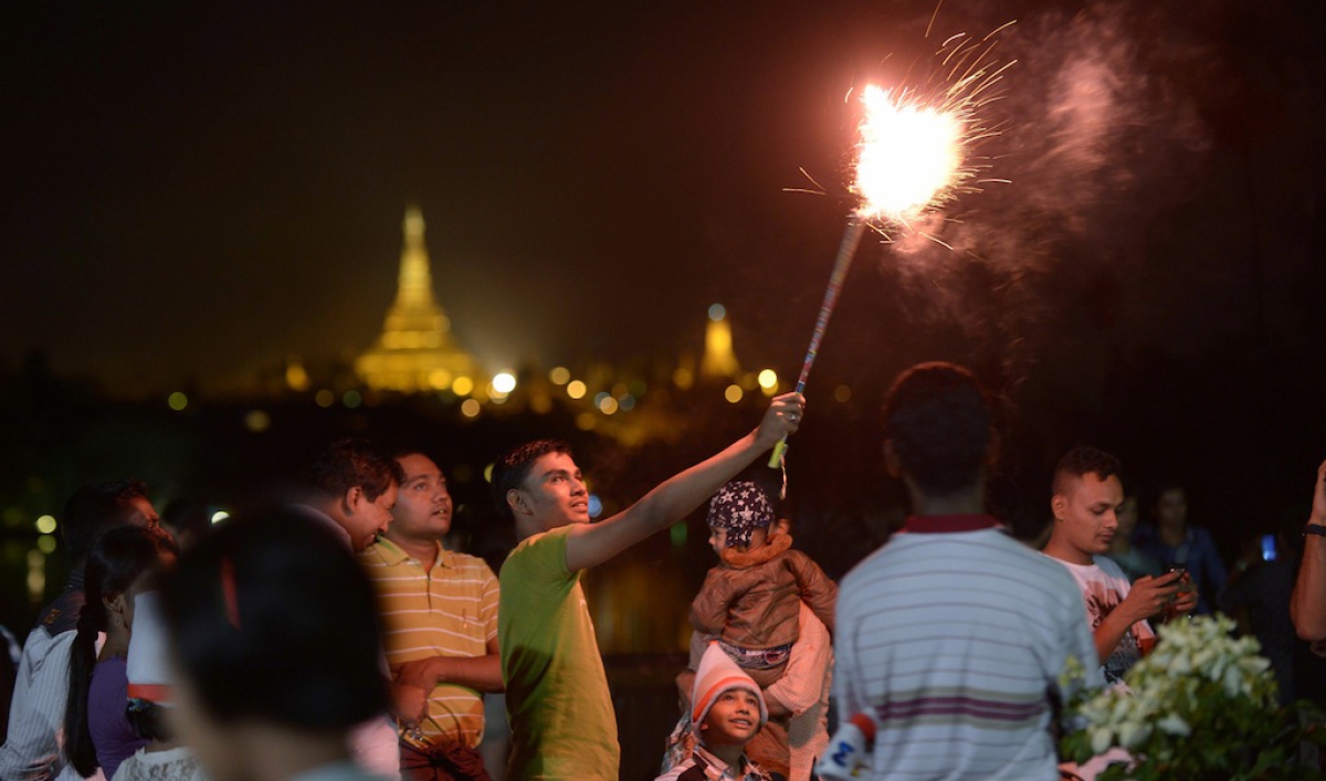 Myanmar's first-ever New Year's countdown | The World from PRX