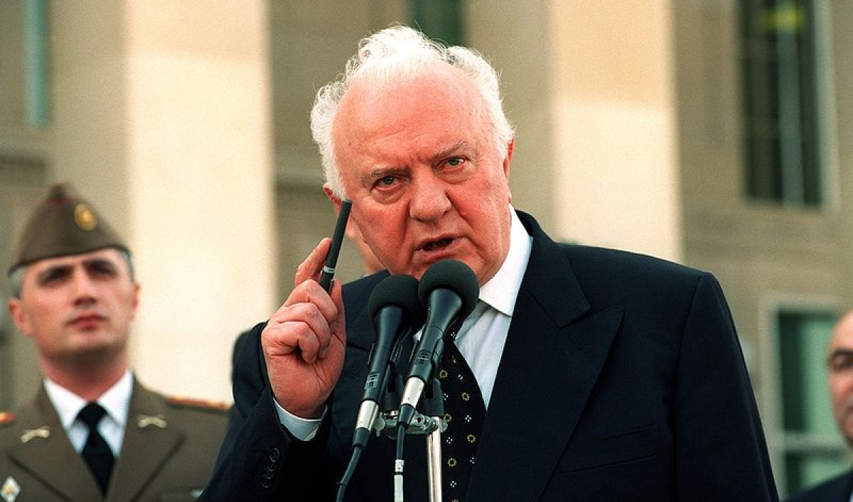 Former Soviet foreign minister and Georgian president Eduard ...