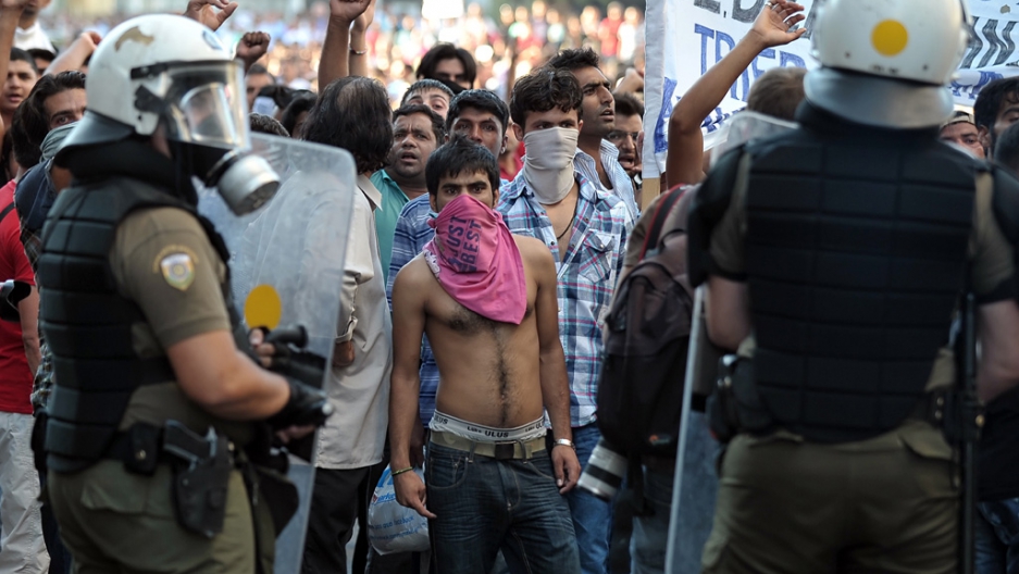 Innocence of Muslims protests spread to Athens, Greece | The World from PRX