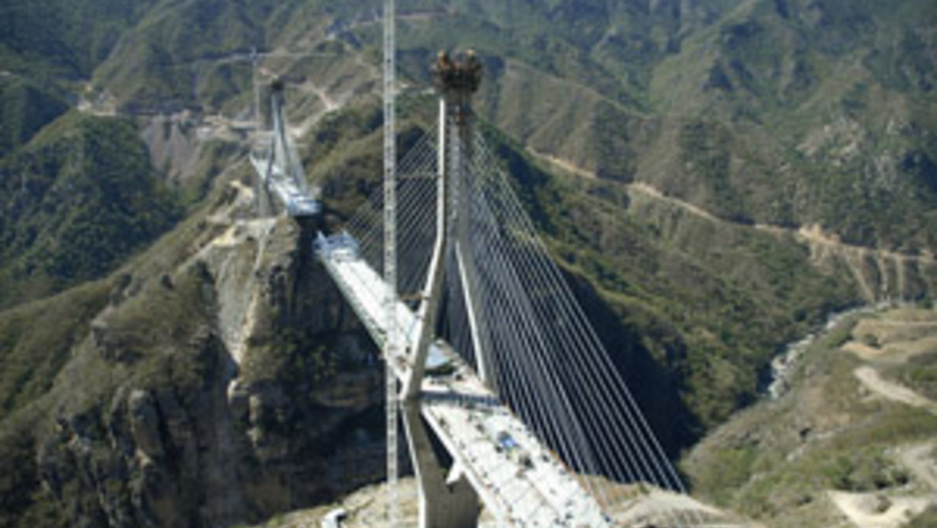 Mexico's Baluarte Bridge Tallest Cable-Stayed Bridge in the World ...