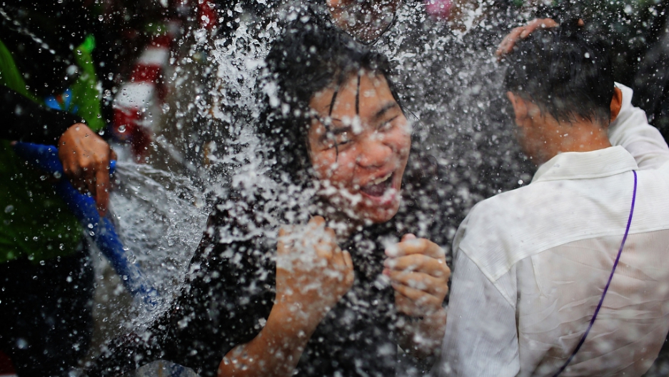 What might be the biggest water gun fight in the world is happening ...