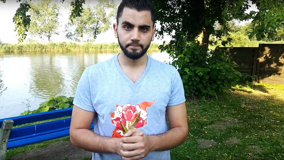 Mohammed Badran, founder of Syrian Volunteers in the Netherlands ...