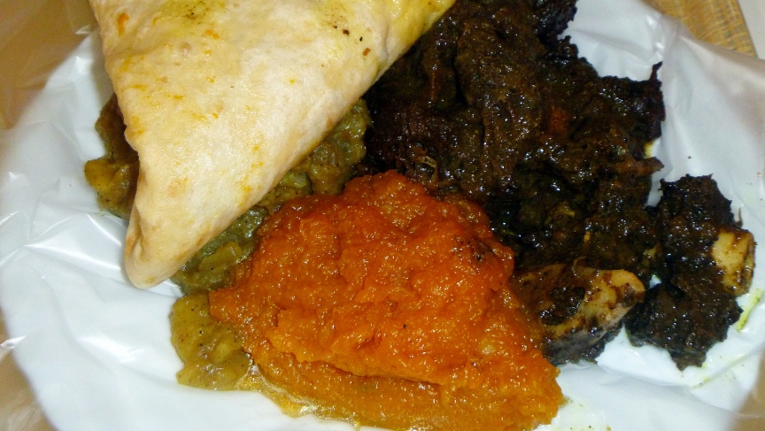 Trinidad And Tobago Roti Curry