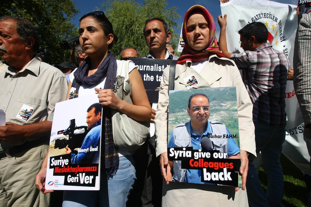 Captured Turkish journalist Cuneyt Unal released in Syria - The World ...