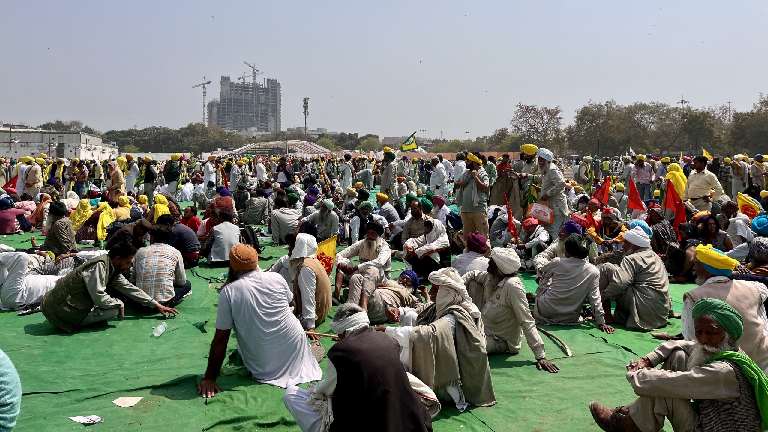 'We are helpless': Protesting farmers in India pose challenges — and ...