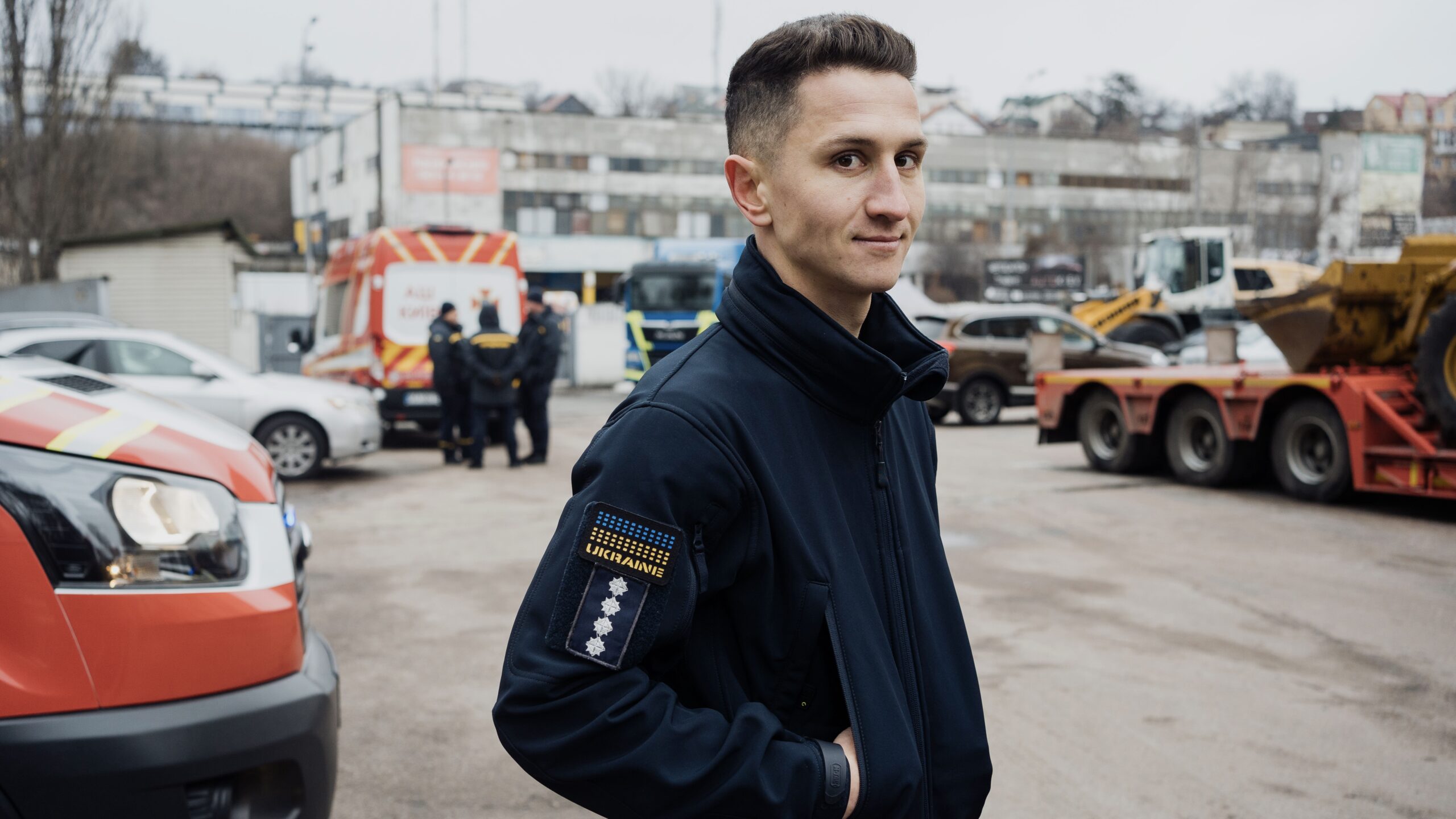 Ukrainian firefighter speaks about 'constant stress' of being a first ...