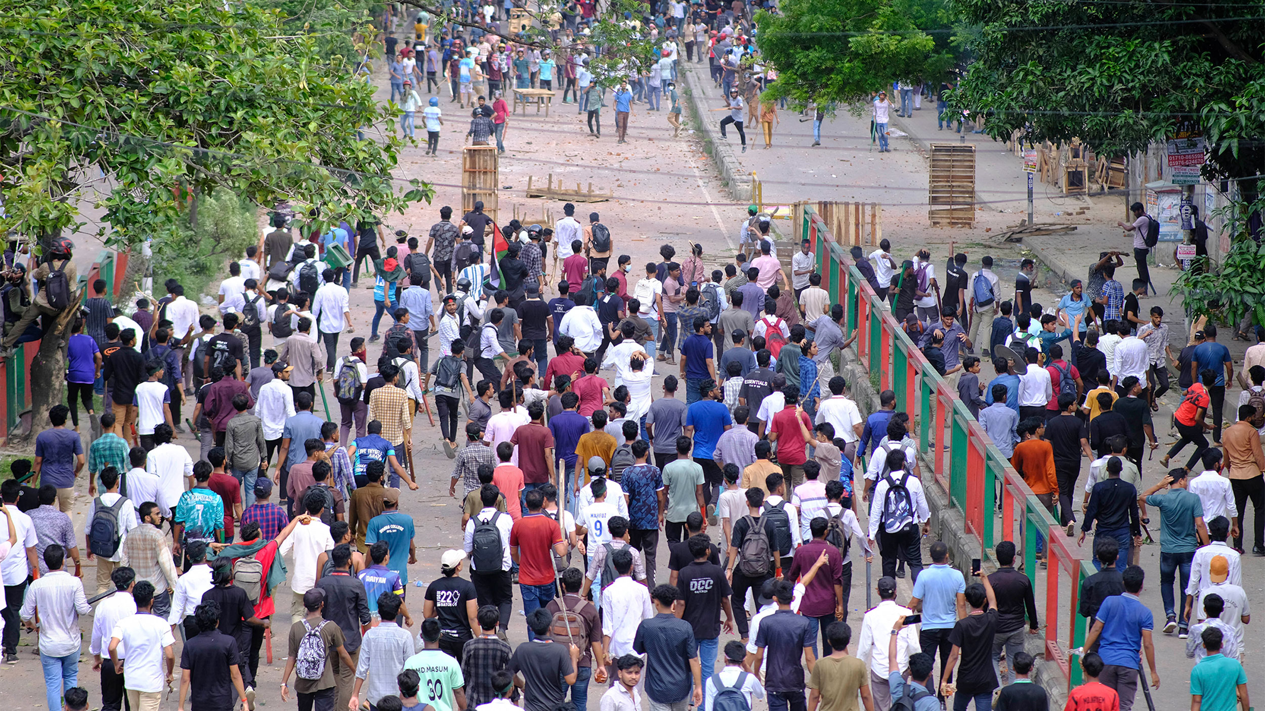 Students in Bangladesh call for leadership change as protests against ...