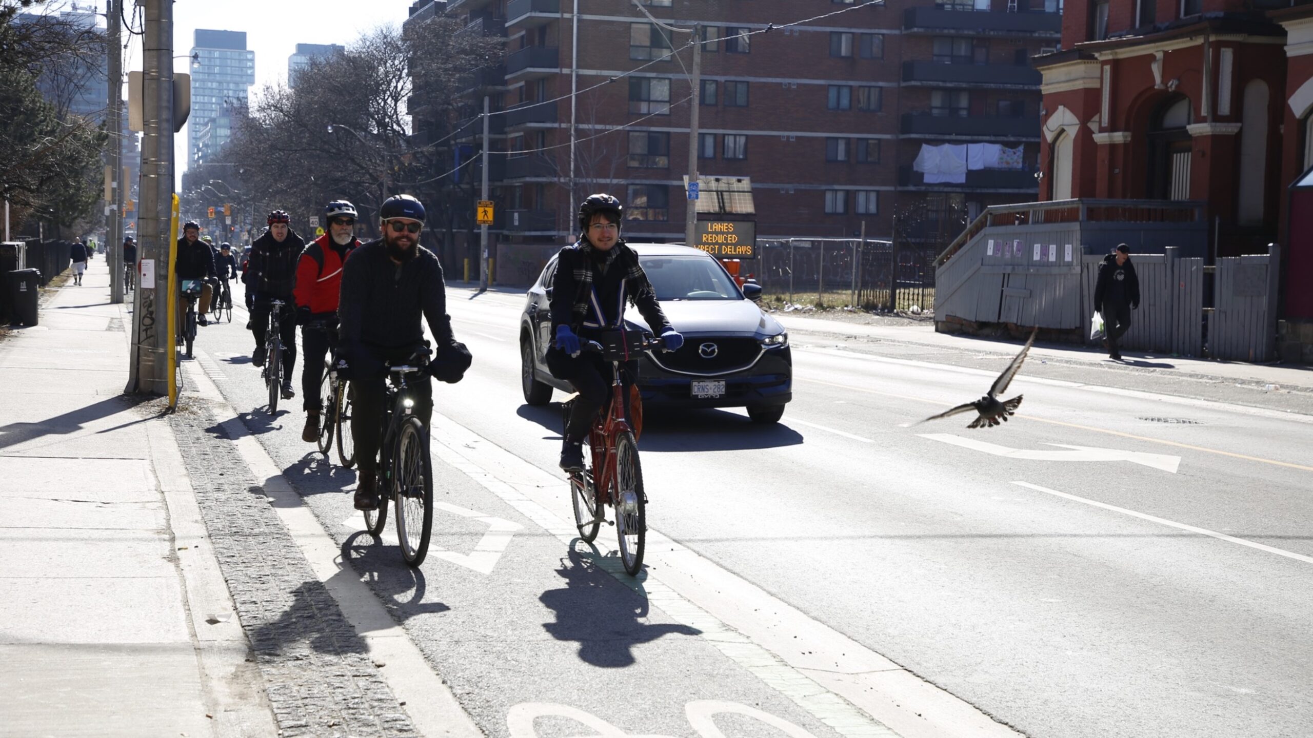 'People will get hurt': Cyclists protest after Ontario government ...